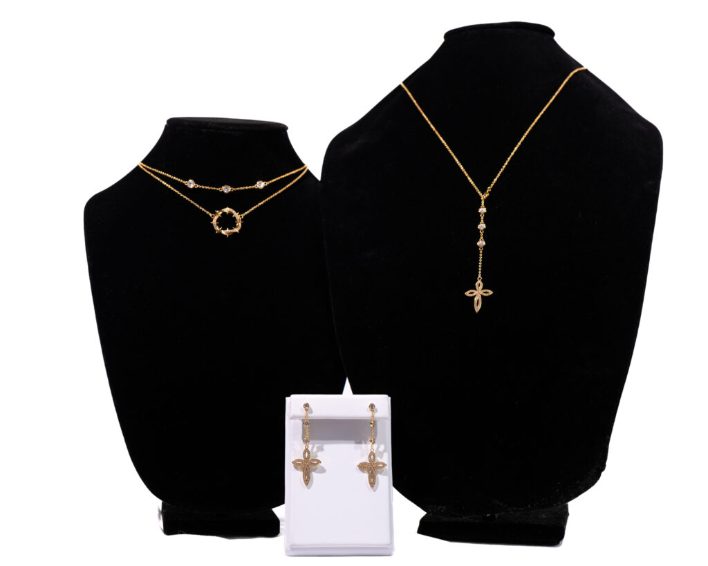 Trinity Necklace + Trinity Radiance Earrings - House of Trinity